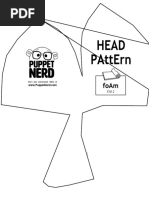 Free Puppet Pattern Instructions | PDF | Sewing | Clothing