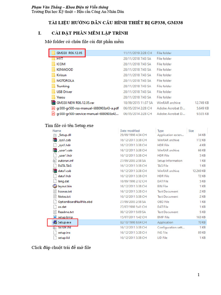 Huong Dan Lap Trình GP, GM338 | PDF