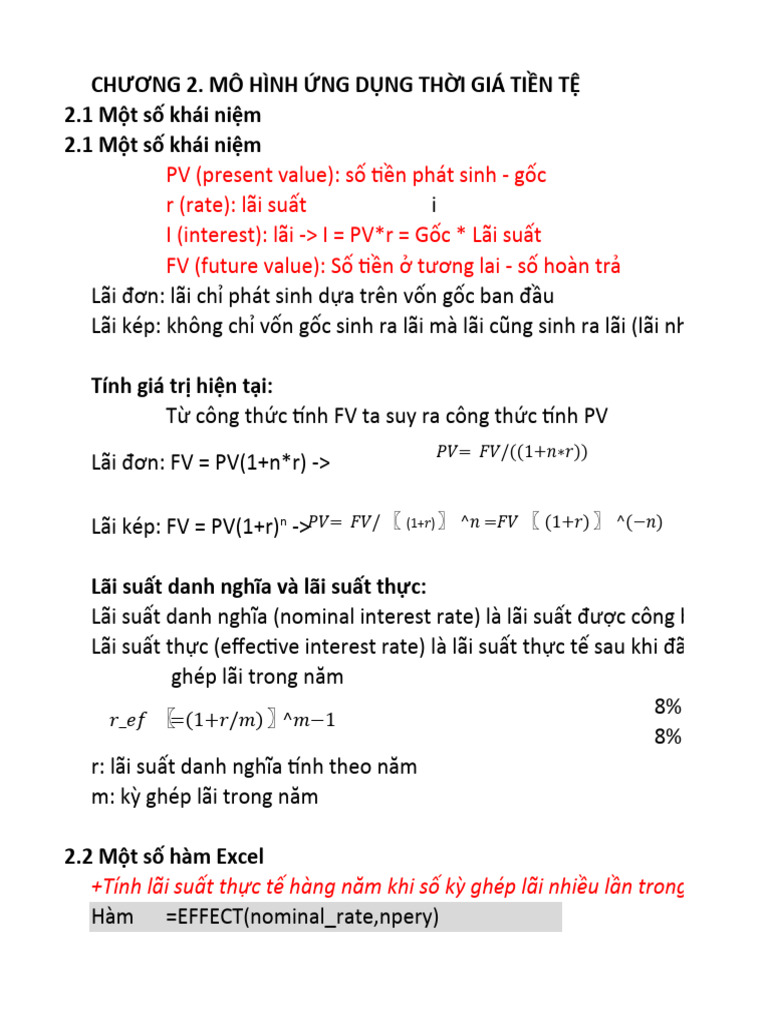 Chuong2.MoHinh ThờiGiácủaTiền | PDF