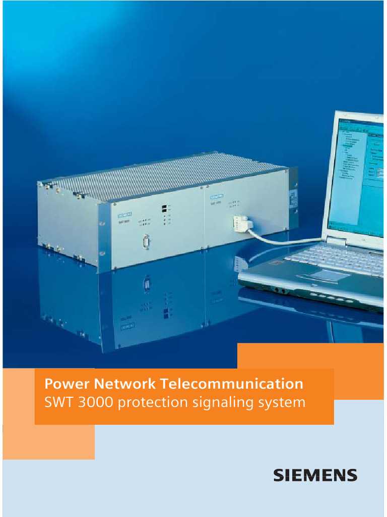 Teleprotection - SWT3000 | Download Free PDF | Computer Network | Cable ...