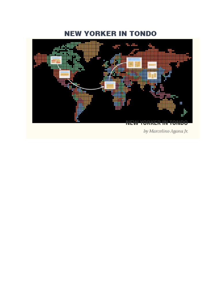 New Yorkers in Tondo | PDF