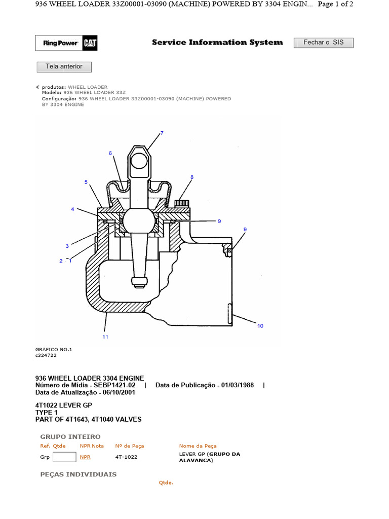 127.0.0.1 - Cat - Cis.sis - Comando 936e PController | PDF