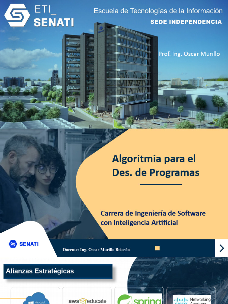 Sesión 04 Java 2024 - Senati | PDF | Algoritmos | Programación de computadoras