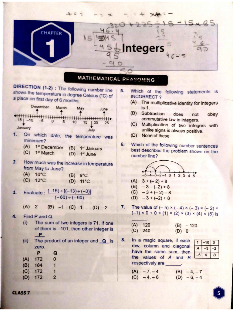 Abdullah Class-7 IMO Workbook | PDF