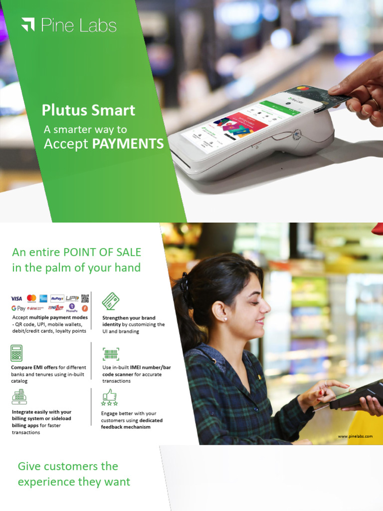 Pine Labs Edc Machine | Download Free PDF | Point Of Sale | Qr Code