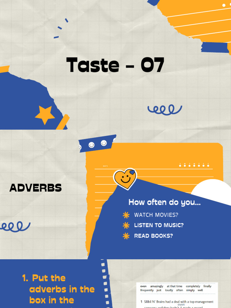 Adverbs & Expressive Communication | PDF