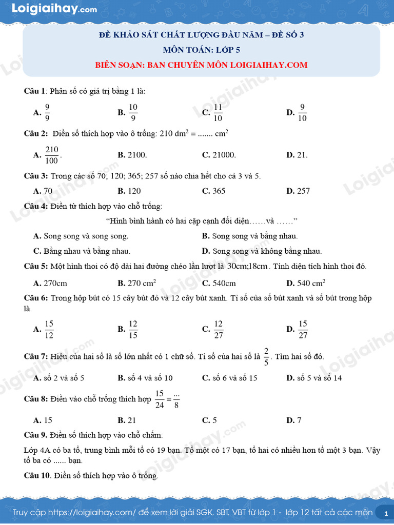de KSCL Lop 5 de So 3 | PDF