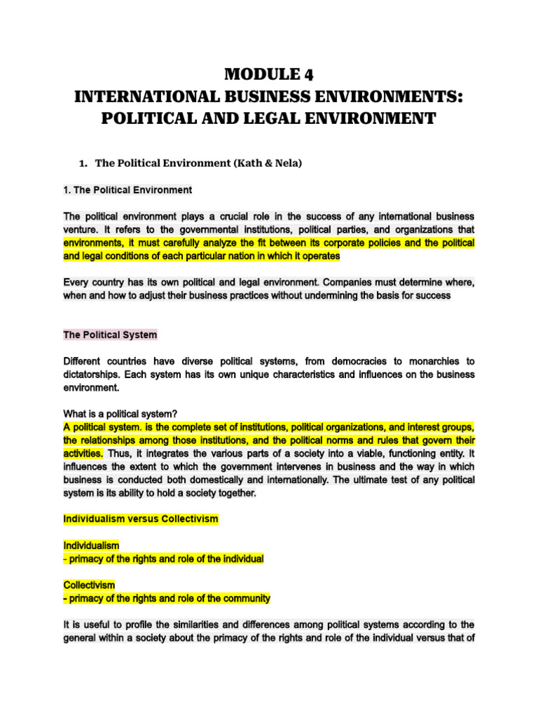 Module 4 | PDF | Corporate Social Responsibility | Multinational Corporation