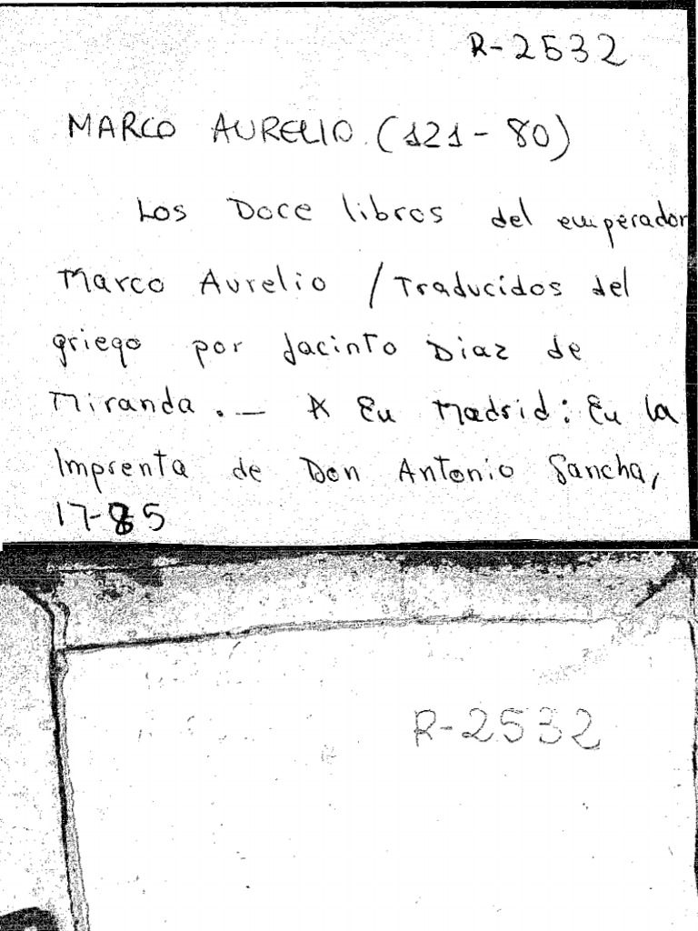 Los Doce Libros de Marco Aurelio | PDF | Marco Aurelio | Sócrates