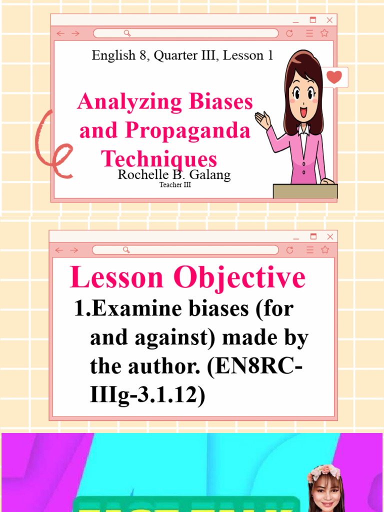 Understanding Bias and Propaganda Techniques | PDF | Bias