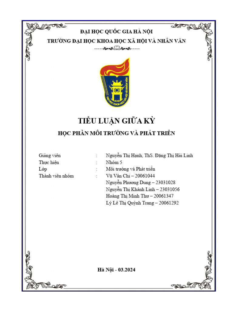 (MTPT - Nhóm 5) Nông Nghiệp | PDF