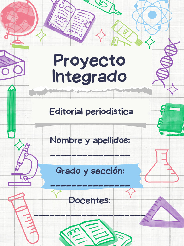 CARATULA PROYECTO INTEGRADO_1_161842301 | PDF