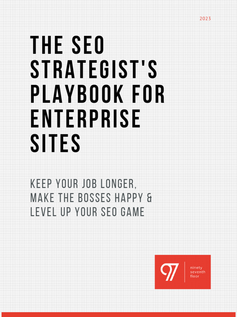 SEO Playbook | PDF | Search Engine Optimization