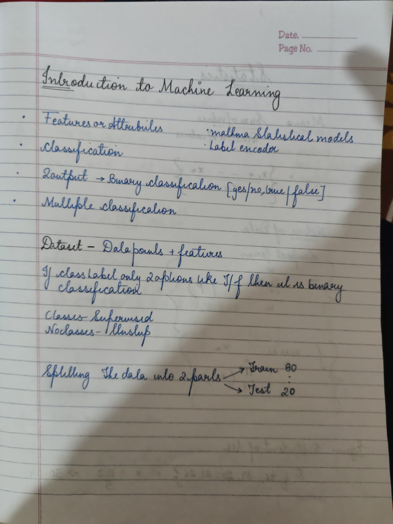 Machine Learning ? P2 | PDF