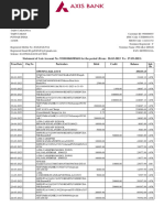 Bank Statement Indusind | PDF | Debits And Credits | Debit Card