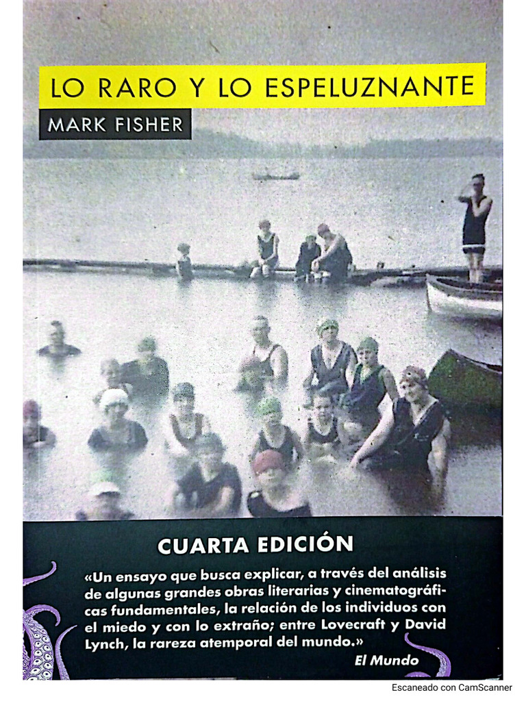 Lo Raro y Espeluznante - Mark Fisher | PDF