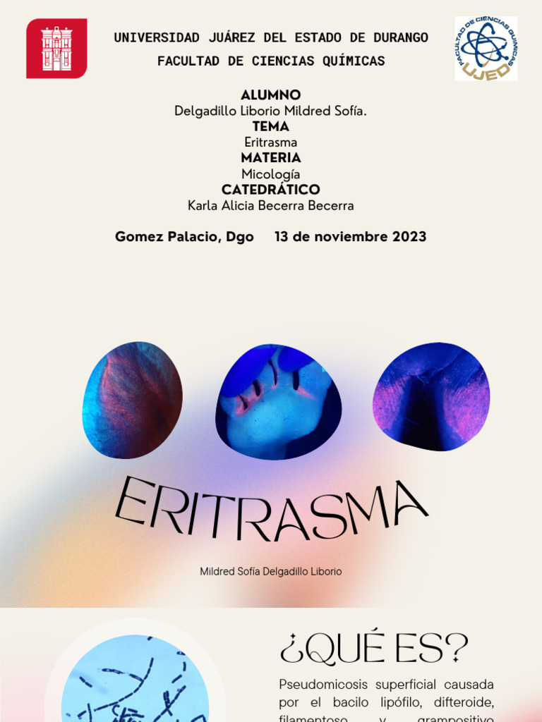 Eritrasma | PDF | Especialidades Medicas