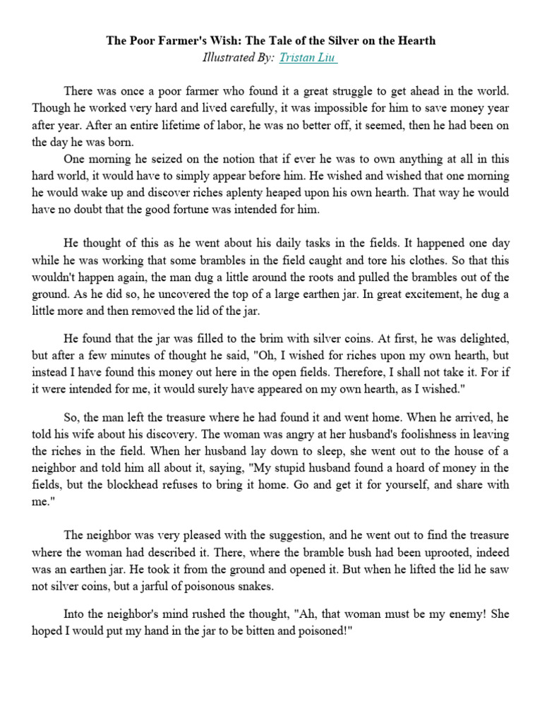 The Poor Farmer | PDF