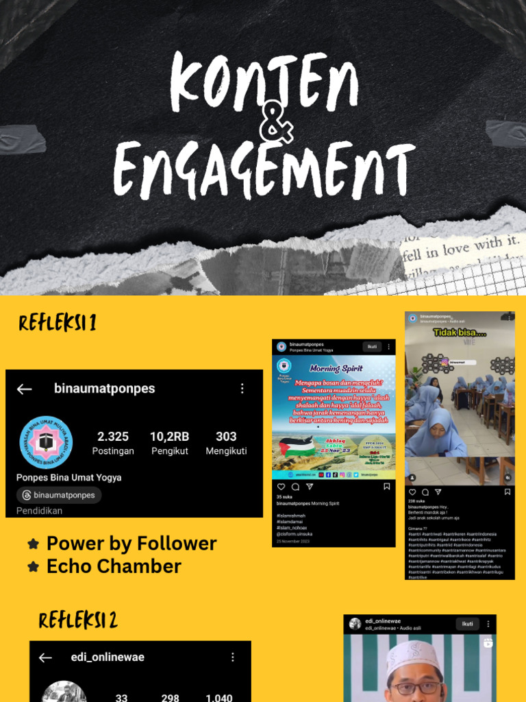 Konten Dan Engagement | PDF