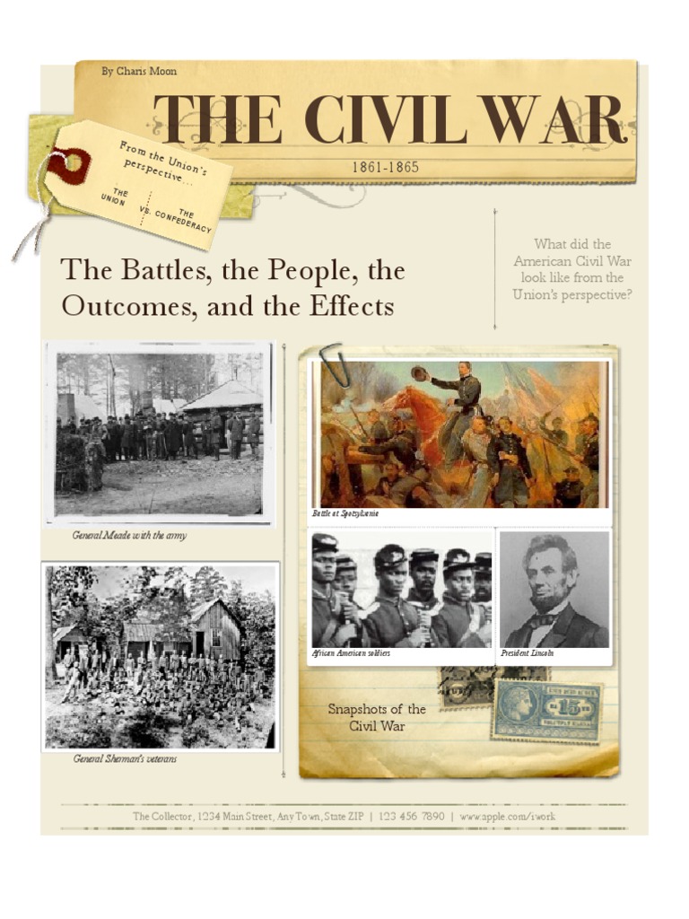 Union Perspective on the Civil War | PDF | Union Army | Union (American ...