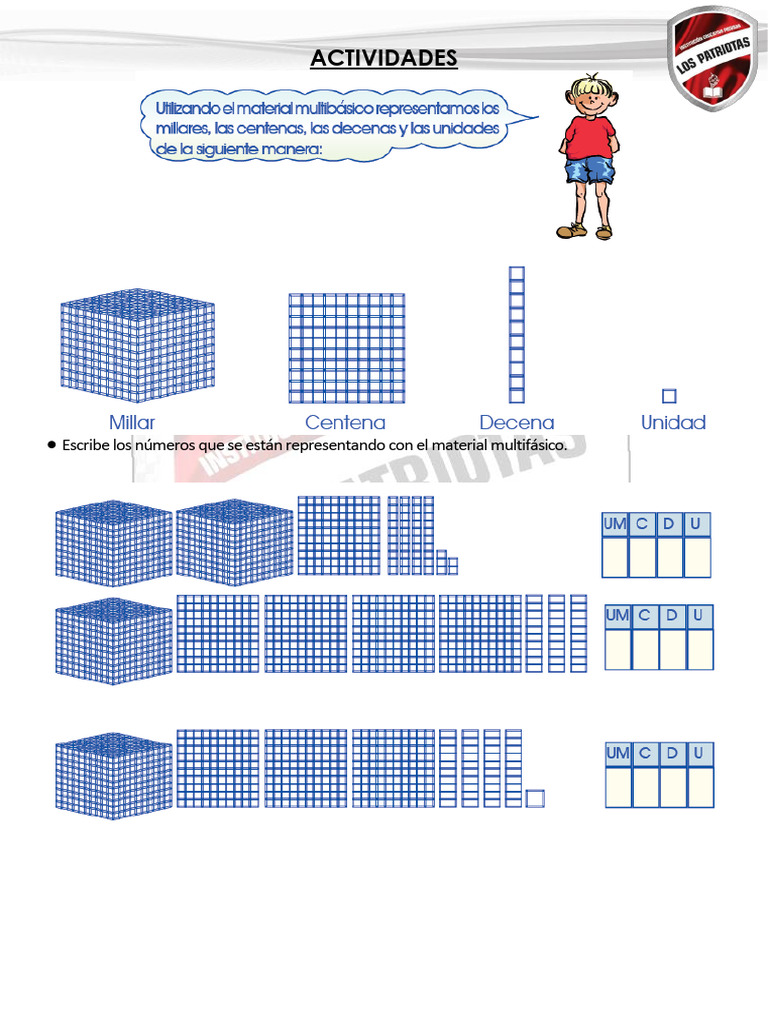 Representación-Gráfica-de-los-Números FICHAS | PDF