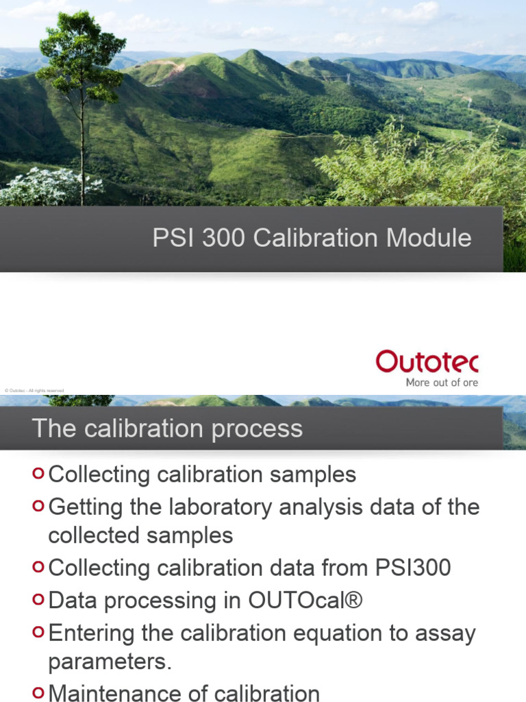 PSI 300 Calibration Customer | PDF | Calibration | Regression Analysis