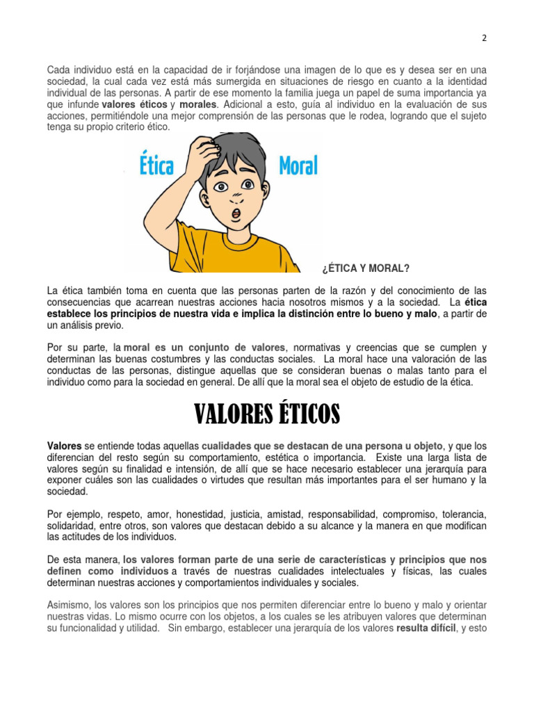 Etica Taller 1 3 | PDF | Moralidad | Sociedad
