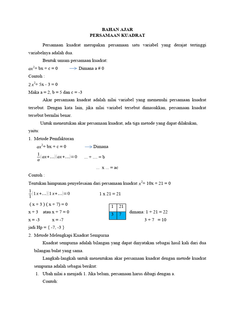 Bahan Ajar | PDF | Metode & Bahan Ajar