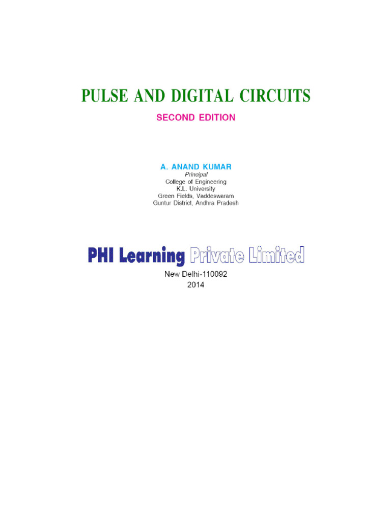 Anand Kumar | PDF | Low Pass Filter | Logic Gate