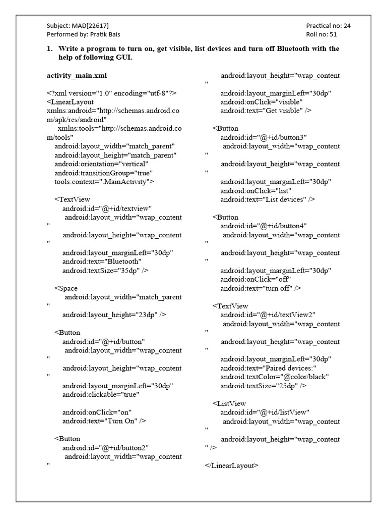 Mad 24 | PDF | Android (Operating System) | System Software