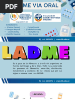 LADME | PDF | Farmacología | Medicamentos con receta