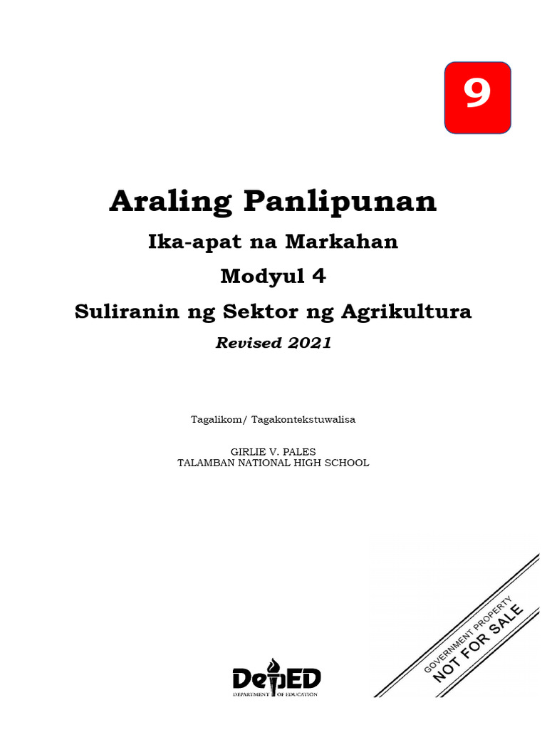 Q4-M4 AP9 PALES FINAL REVISED 1-3-22 (AutoRecovered) | PDF