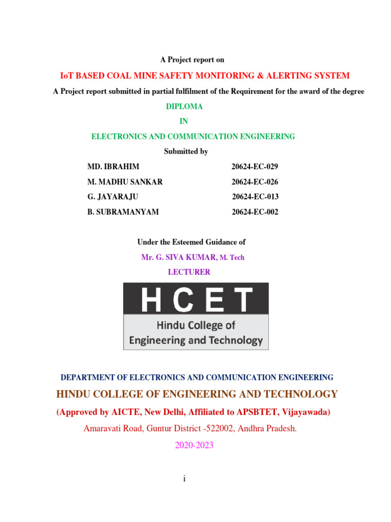 Ibrahim Final PDFM | PDF | Embedded System | Internet Of Things