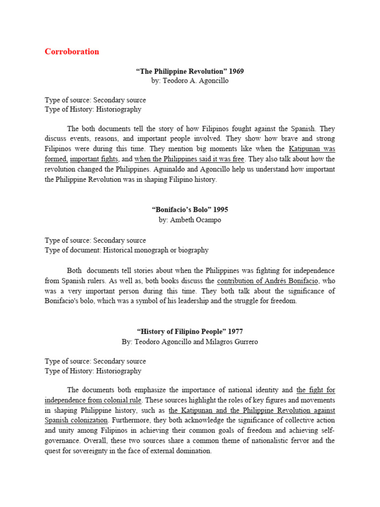 Corroboration JM | PDF