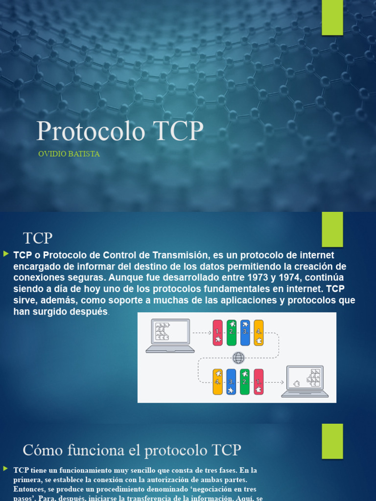 Introducción al Protocolo TCP | PDF