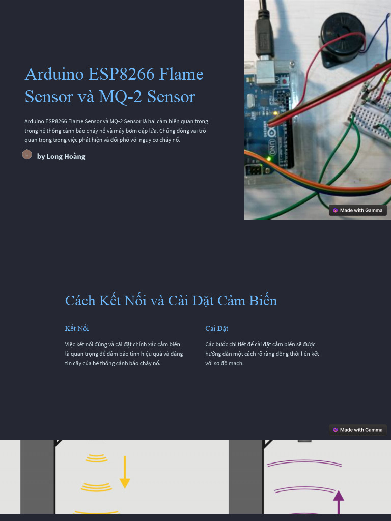Arduino Esp8266 Flame Sensor Va Mq 2 Sensor Pdf