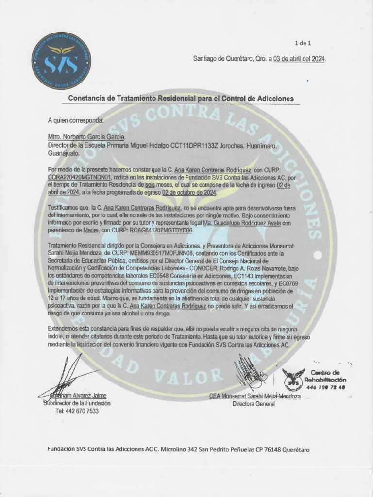 Constancia Contreras R. | PDF