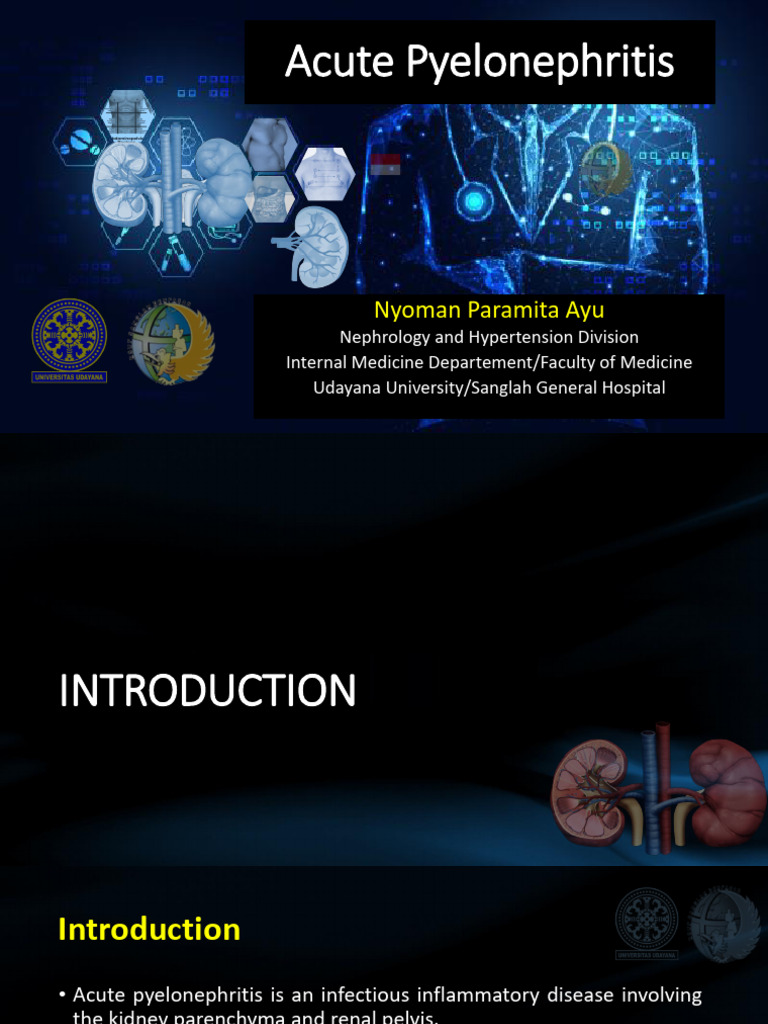 Lecture 17. Acute Pyelonephritis | PDF | Urinary Tract Infection ...