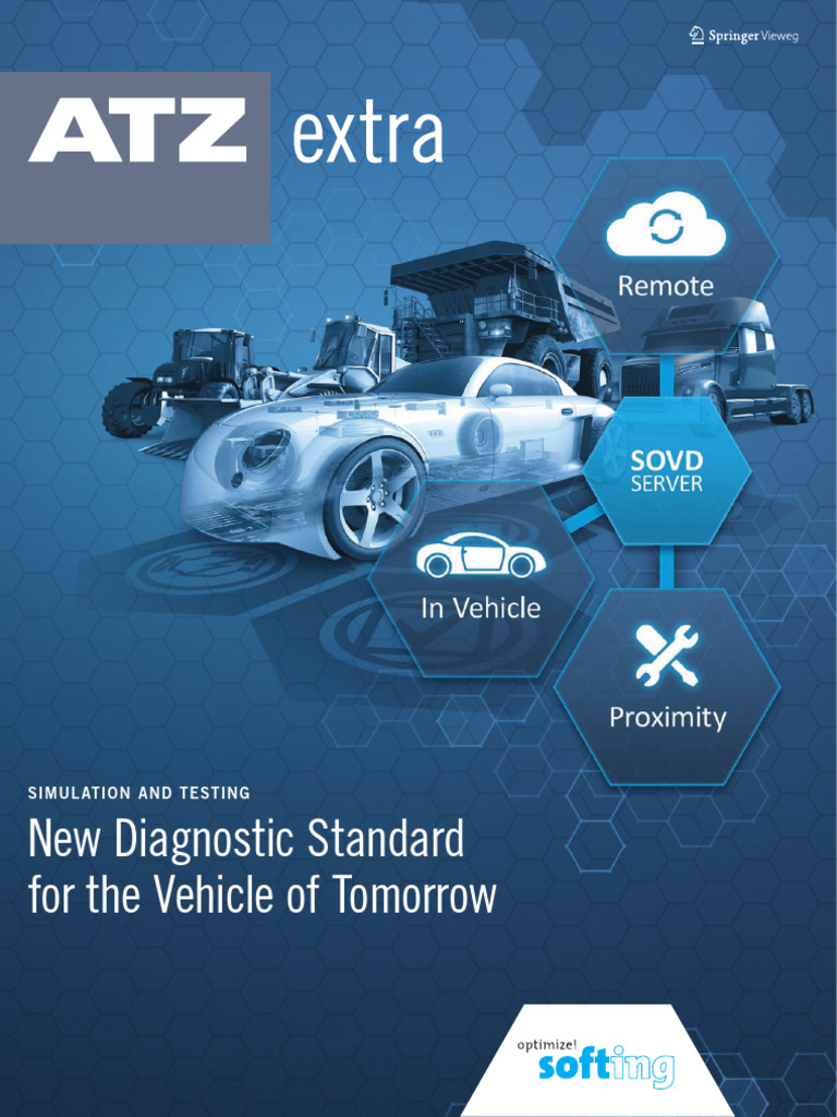 2021-04 ATZextra Softing SDE SOVD The Diagnostic Standard of Tomorrow en | PDF | Component ...
