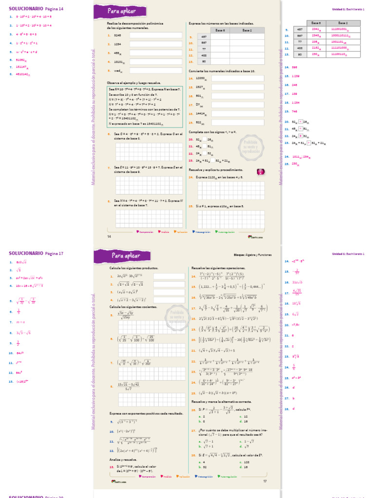 Cult Bach Sol M1u1 | PDF | Matemáticas