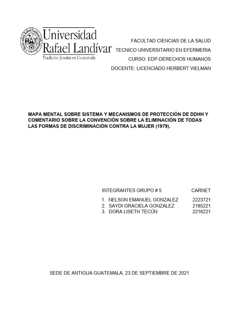 Trabajo de Guia 10 de DDHH | PDF | Ciencias sociales