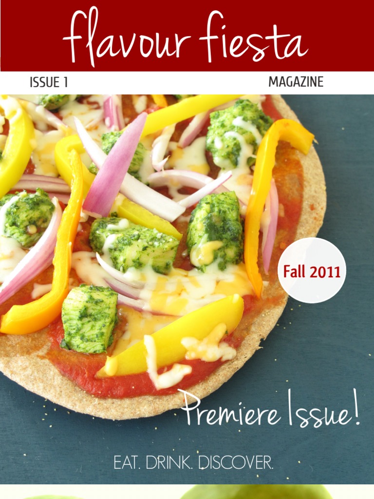 Flavour Fiesta Magazine - Issue 1 | PDF | Pizza | Cinnamon