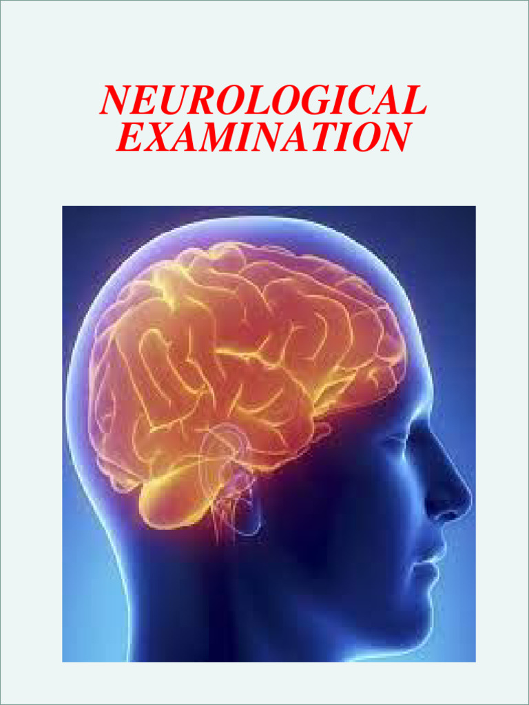 Neurological Examination PDF | Download Free PDF | Anatomical Terms Of ...