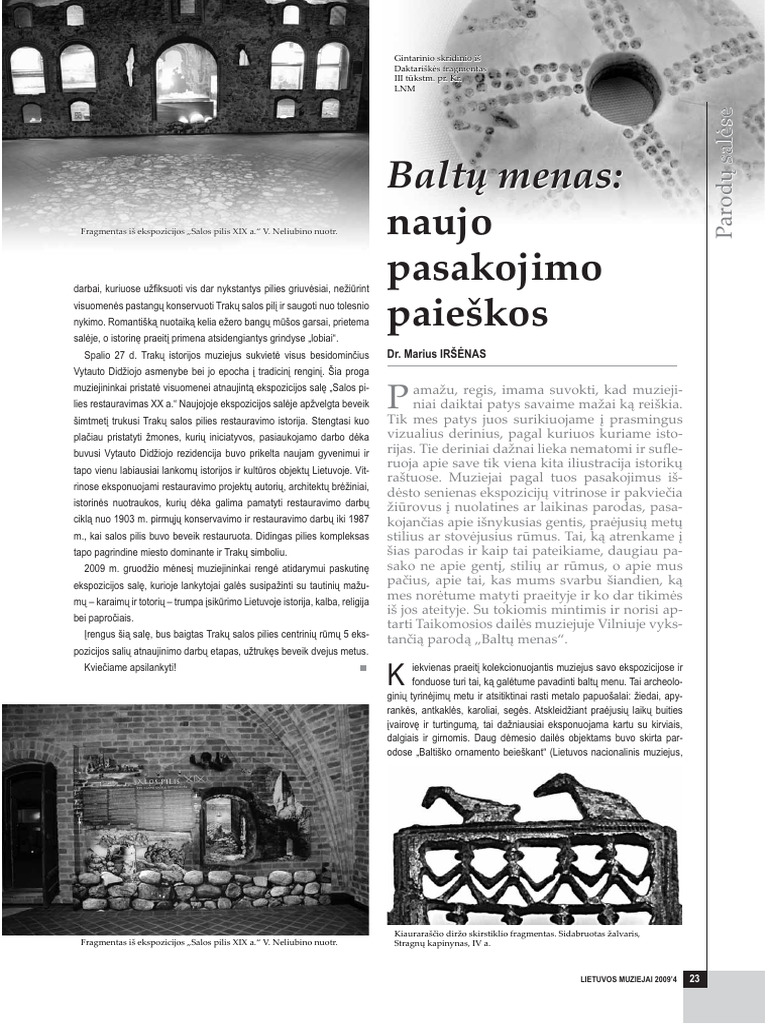 Baltu Menas | PDF
