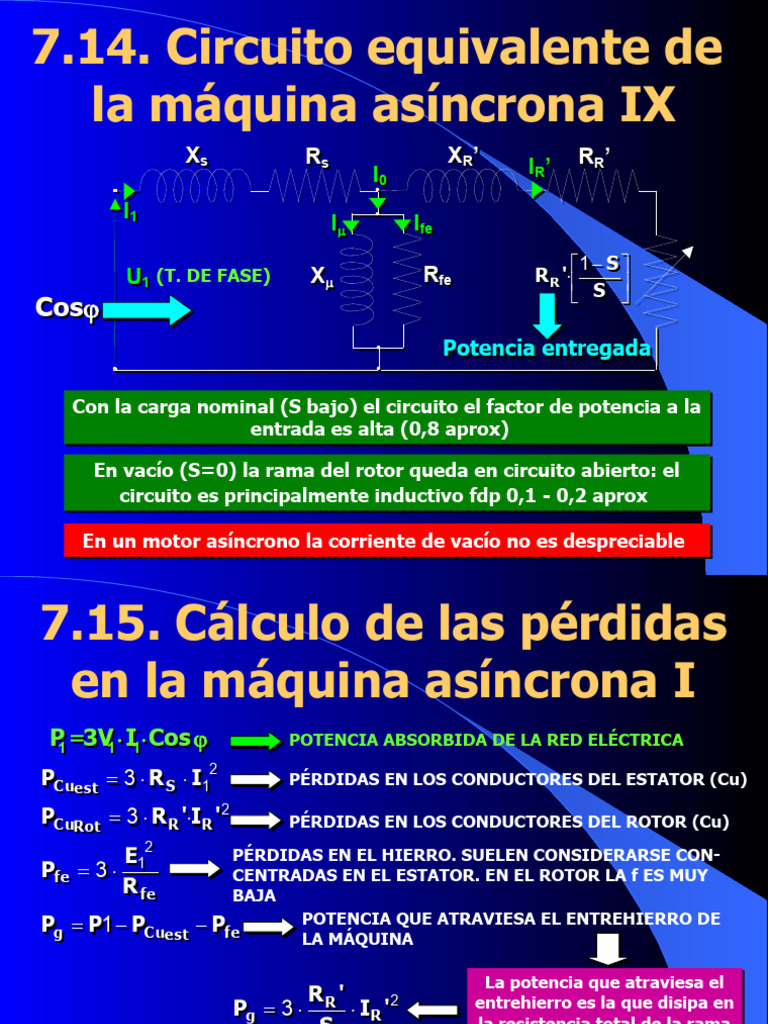 Par y Arranque de Los Motores 3f - Final | PDF | Ingenieria Eléctrica ...