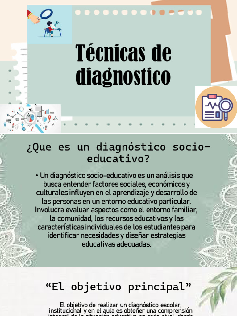 Técnicas_de_diagnostico | PDF | Salón de clases | Análisis FODA