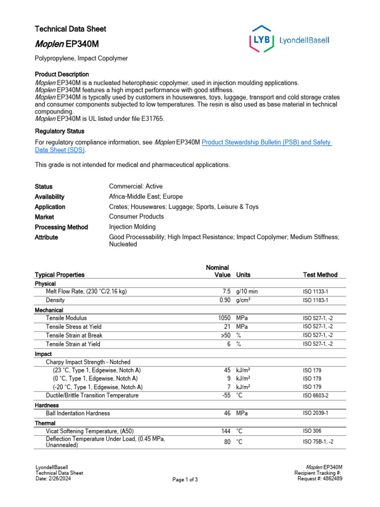 Technical Data Sheet | PDF | Strength Of Materials | Building Engineering