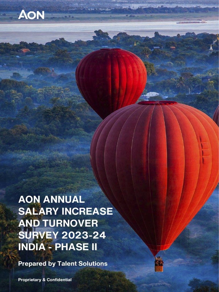 Aon Salary Increase and Turnover Survey India 2023-24 - Phase II - Detailed Report | PDF ...