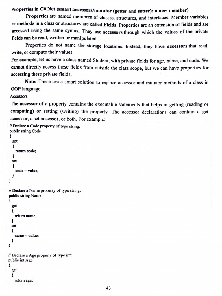 Web D and .Net Notes Section-A Part-2 | PDF