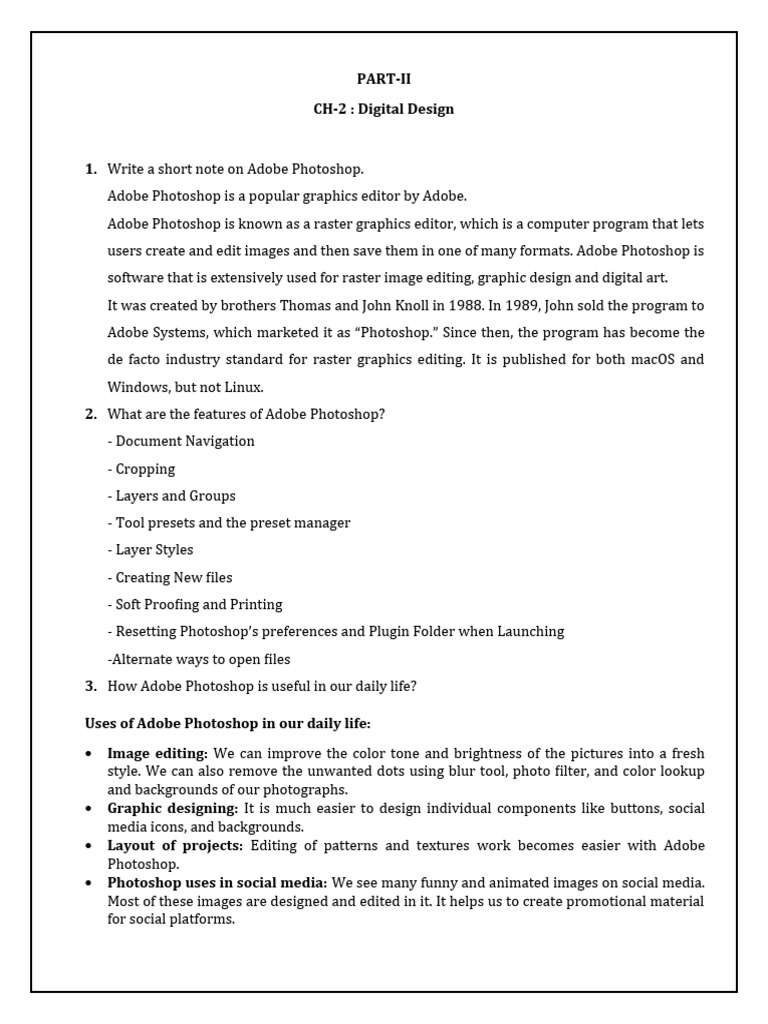 AS IX MEDIA CH2 Digital Design | PDF | Adobe Photoshop | Computing